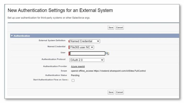1. Authenticate User to SharePoint - FILE 365