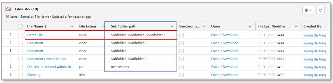6. Organize your files with subfolders in SharePoint - FILE 365